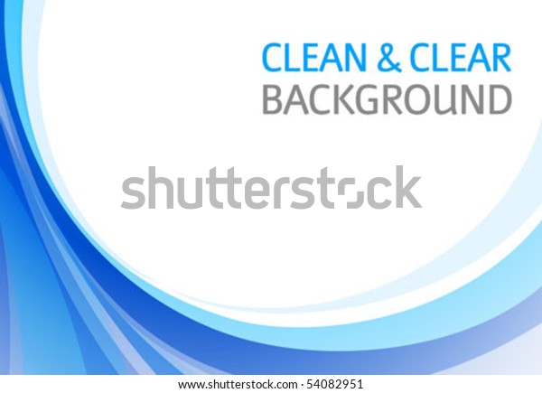 Horizontal Abstract Blue Background Business Presentation Stock Vector ...