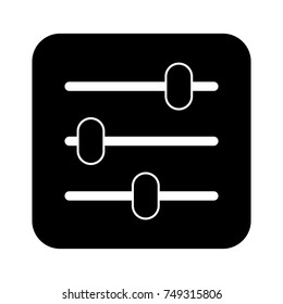 Horizontal Adjustment Icon Stock Vector (Royalty Free) 749315806 ...