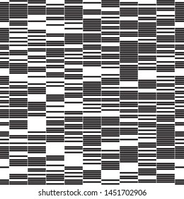 Horizontal Black Bands Vector Seamless Texture Stock Vector (Royalty ...