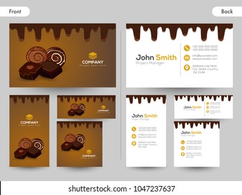 405 Chocolate visiting card Images, Stock Photos & Vectors | Shutterstock