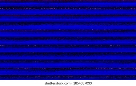 Horizontal Distortion Television Broadcast Digital Pixel Stock Vector ...