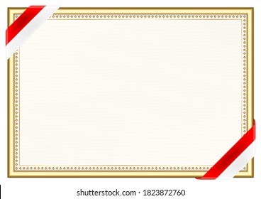Horizontal Frame Border Indonesia Flag Template: เวกเตอร์สต็อก (ปลอดค่า ...