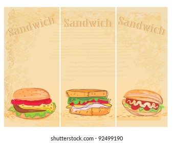 3,096 Sandwich border Images, Stock Photos & Vectors | Shutterstock