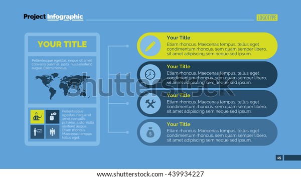 Horizontal Infographic Chart Stock Vector (Royalty Free) 439934227