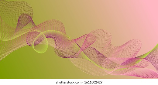 Horizontal Overlay Lines Movement Pattern Blend Stock Vector (Royalty ...