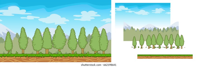3,953 Game background parallax Images, Stock Photos & Vectors ...