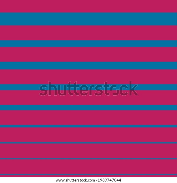 Horizontal Pink Stripes Blue Background Vector Stock Vector (Royalty ...