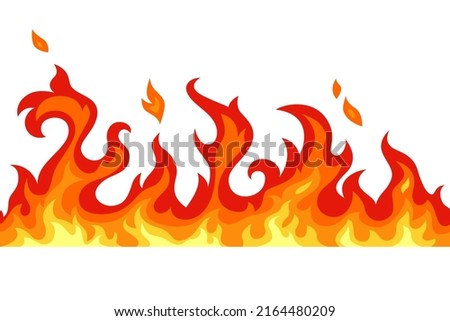 Cartoon Fire Background | Free download on ClipArtMag