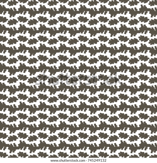 Horizontal Strips Jagged Shapes Decorative Background Stock Vector ...