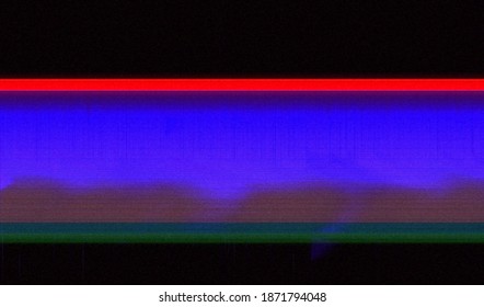 Horizontal Television Distortion Vector Illustration Stock Vector ...