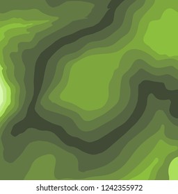 Horizontal Terrain Park Area Green Tones Stock Vector (Royalty Free ...