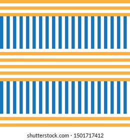 Horizontal Vertical Orange Blue Segments Vector Stock Vector (Royalty ...