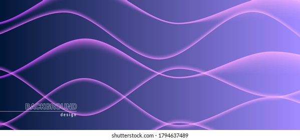 Horizontal Wave Lines Lines Overlay Movement Stock Vector (Royalty Free ...