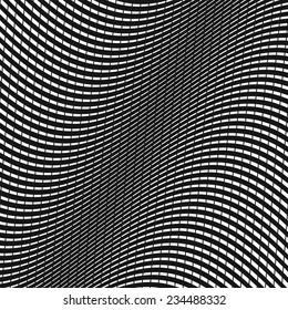 Horizontal Wavy Lines Regular Fashion Stock Vector (Royalty Free ...