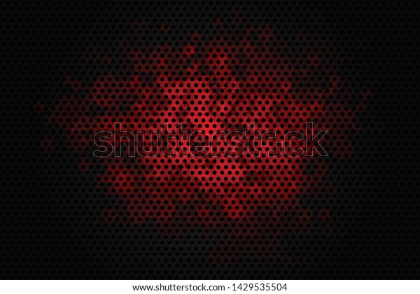 Horror Background Blood Drop On Black: vector de stock (libre de ...