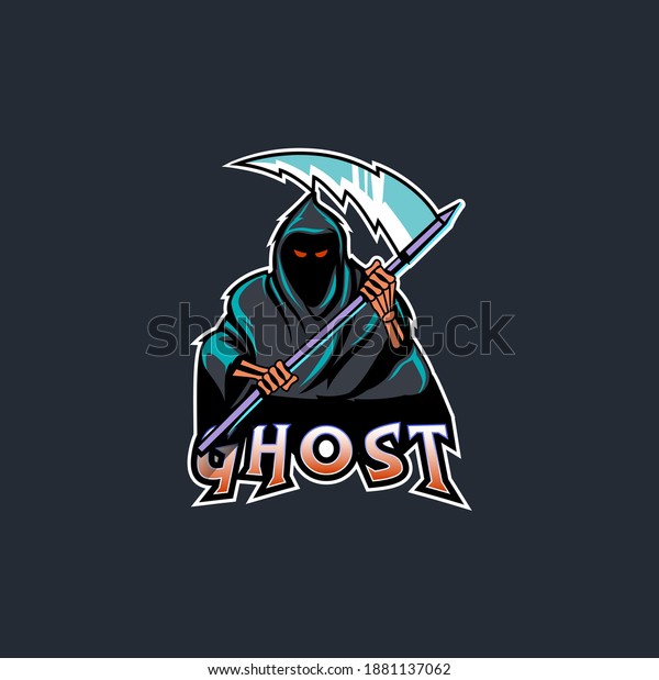 Vektor Stok Horror Mascot Logo Design Vector (Tanpa Royalti) 1881137062 ...