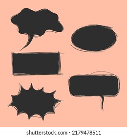 Horror Speech Bubble Series Stock Vector (Royalty Free) 2179478511 ...