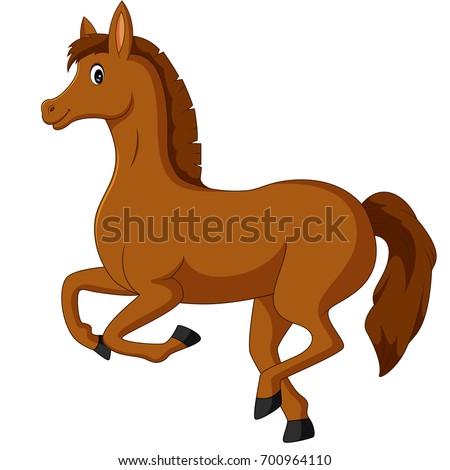 Horse Cartoon Stock Vector (Royalty Free) 700964110 - Shutterstock