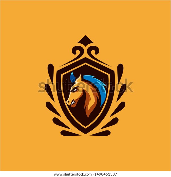 Horse Collection Logo Design Vector Stock Vector (Royalty Free ...