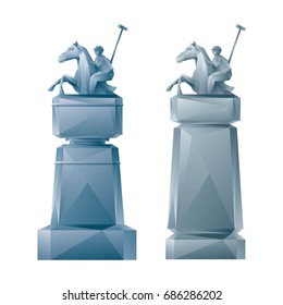 Horse Polo Game Stock Vector (Royalty Free) 686286202 | Shutterstock