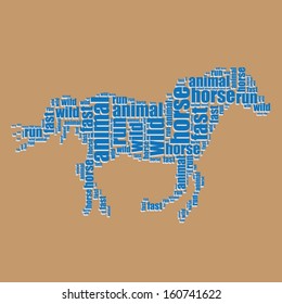 7,116 Horse words Images, Stock Photos & Vectors | Shutterstock