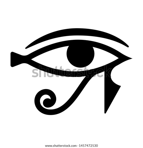 Horus Eye Icon Good Sight Vector Stock Vector (Royalty Free) 1457472530 ...
