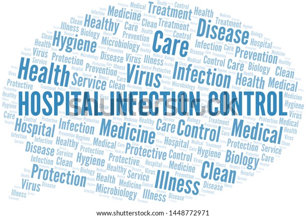 Hospital Infection Control Word Cloud Vector Stock Vector (Royalty Free ...