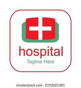 Hospital Logo Design Template Vector Logo Stock Vector (Royalty Free ...