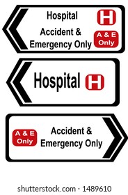 Hospital Sign Stock Vector (Royalty Free) 1489610 | Shutterstock