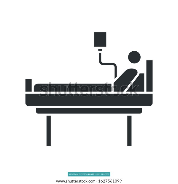 Hospital Tertiary Care Icon Vector Illustration Stock Vector (Royalty ...