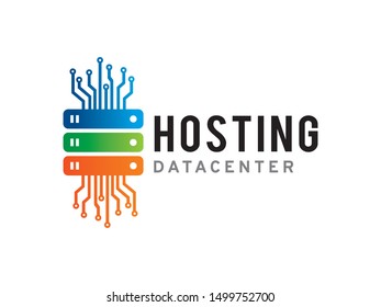 Hosting Logo Symbol Icon Template Stock Vector (Royalty Free ...