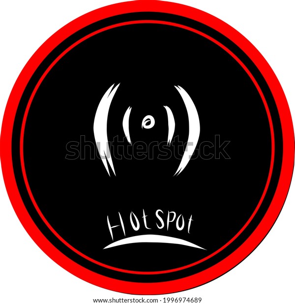 Hostpot Logo Vector Design Stock Photo Stock Vector (Royalty Free ...