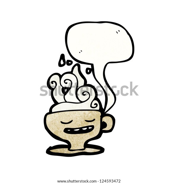 Hot Coffee Cartoon Character Stock Vector (Royalty Free) 124593472 ...