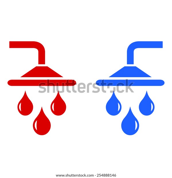 Hot Cold Water Icon: เวกเตอร์สต็อก (ปลอดค่าลิขสิทธิ์) 254888146 ...