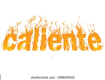 Hot Different Language Spanish Stock Vector (Royalty Free) 1098349502 ...