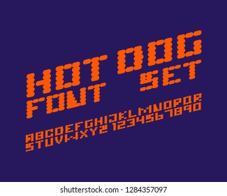 557 Hot Dog Fonts Images, Stock Photos & Vectors | Shutterstock