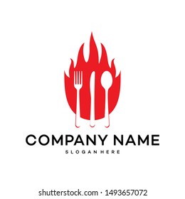 Hot Food Logo Symbol Icon Template Stock Vector (Royalty Free) 1527355961