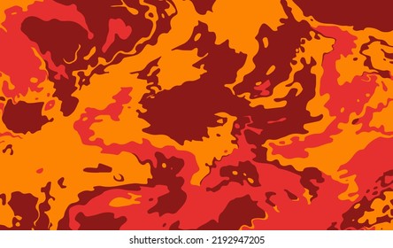 Hot Lava Texture Background Spicy Food Stock Vector (Royalty Free ...