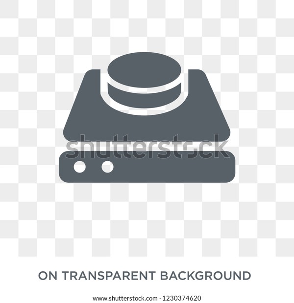Hot Plate Icon Trendy Flat Vector Stock Vector (Royalty Free ...