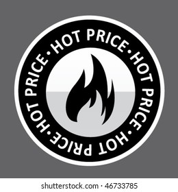 Hot Price Sign Stock Vector (Royalty Free) 46733785 | Shutterstock
