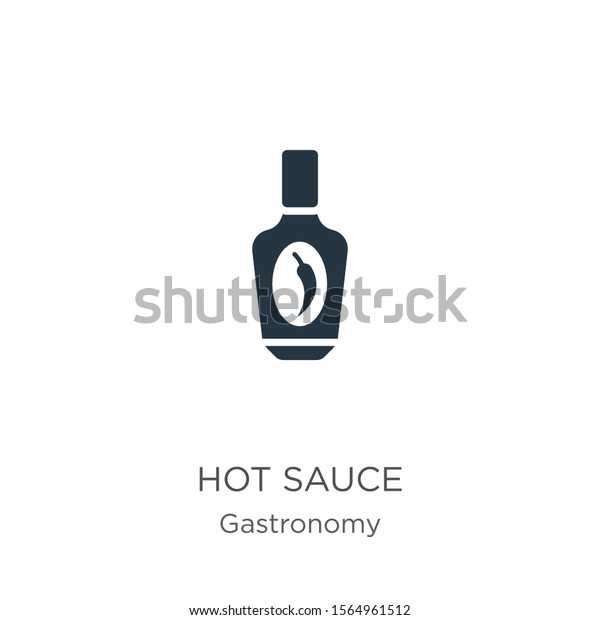 Hot Sauce Icon Vector Trendy Flat Stock Vector (Royalty Free ...