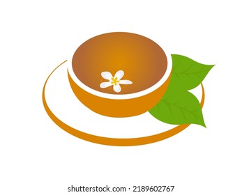 Hot Tea Menu Mellow Flavor Stock Vector (Royalty Free) 2189602767 ...