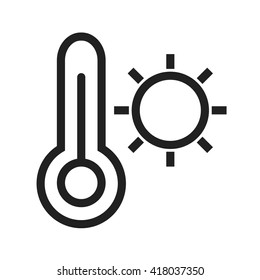 Hot Weather Stock Vector (Royalty Free) 418037350 | Shutterstock