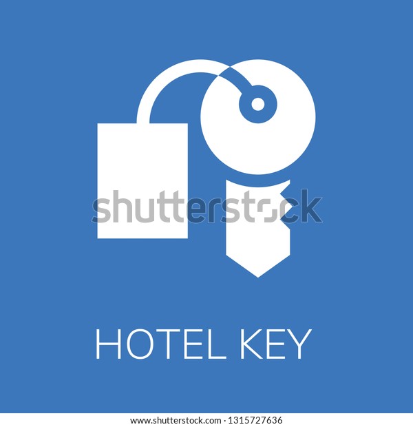 Hotel Key Icon Editable Hotel Key Stock Vector (Royalty Free ...