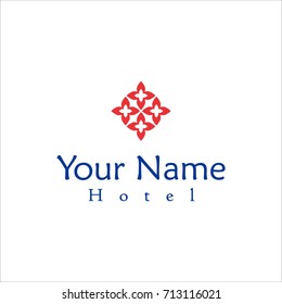 Hotel Logo Template Stock Vector (Royalty Free) 713116021