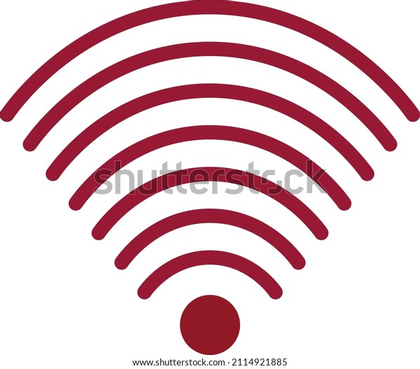 Hotspot Signal Logo Indicator Stock Vector (Royalty Free) 2114921885 ...