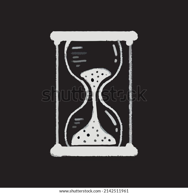 Hourglass Hand Drawing Old Clock Stock Vector Royalty Free 2142511961 Shutterstock