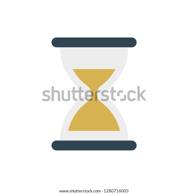 Hourglass Sand Stopwatch Stock Vector (Royalty Free) 1280716003 ...