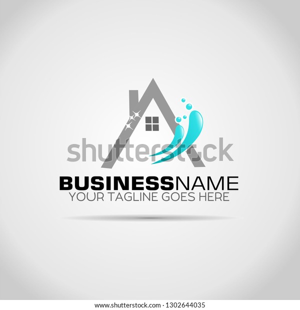 House Company Logo Vector Design 7 Stock Vector (Royalty Free ...