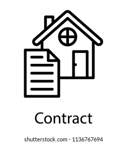 House Document Showing Property Paper Concept Stock Vector (Royalty ...